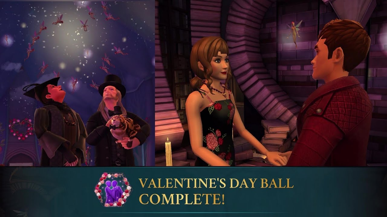 VALENTINE'S DAY BALL with Barnaby || Harry Potter: Hogwarts Mystery ...