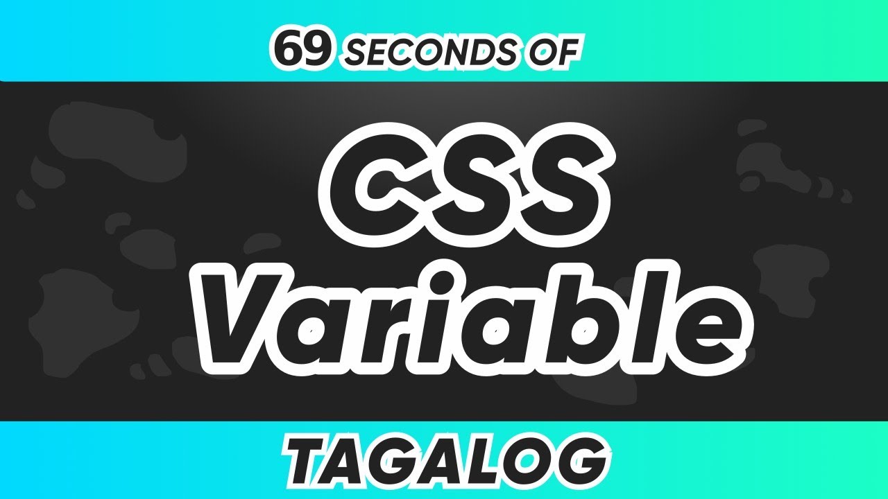 69 seconds of CSS Variable [Tagalog] - YouTube