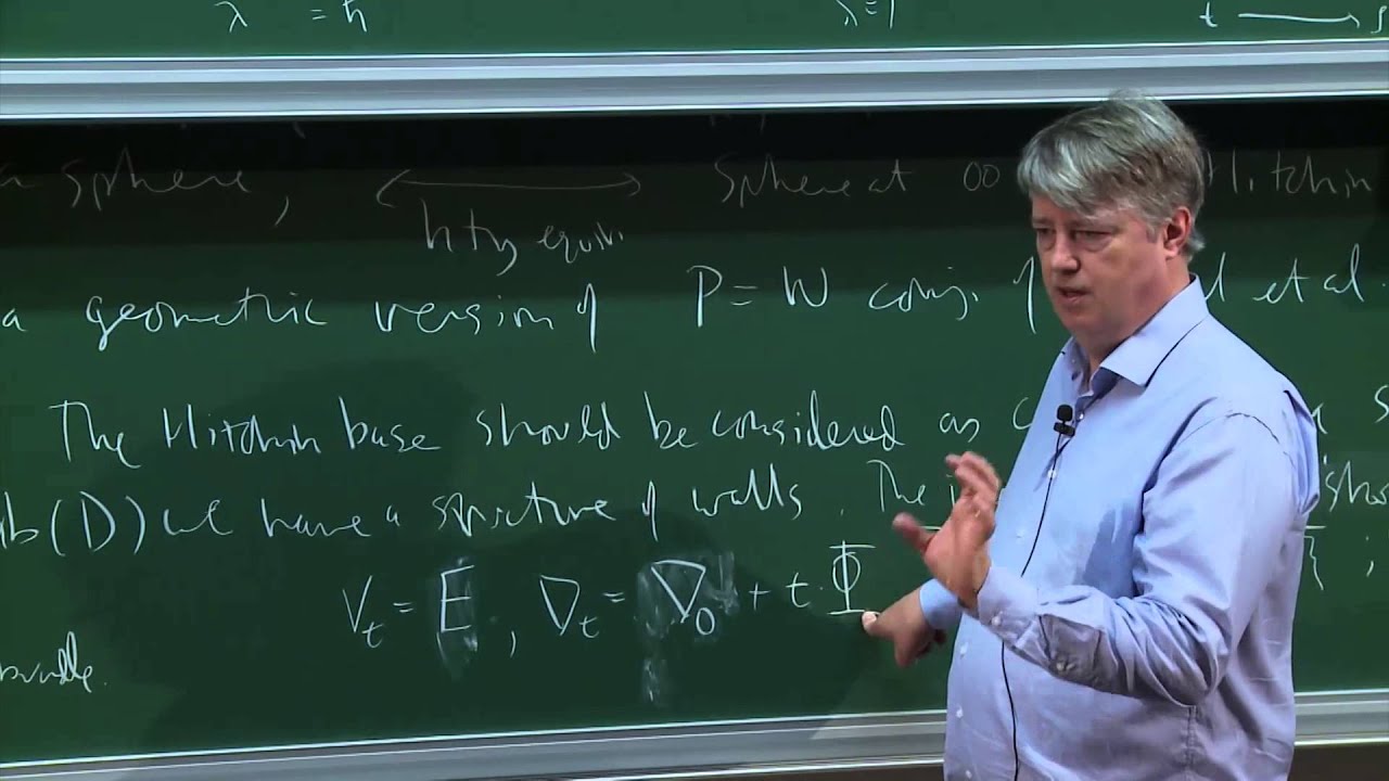 Carlos Simpson - An overview of the structure at infinity of ...