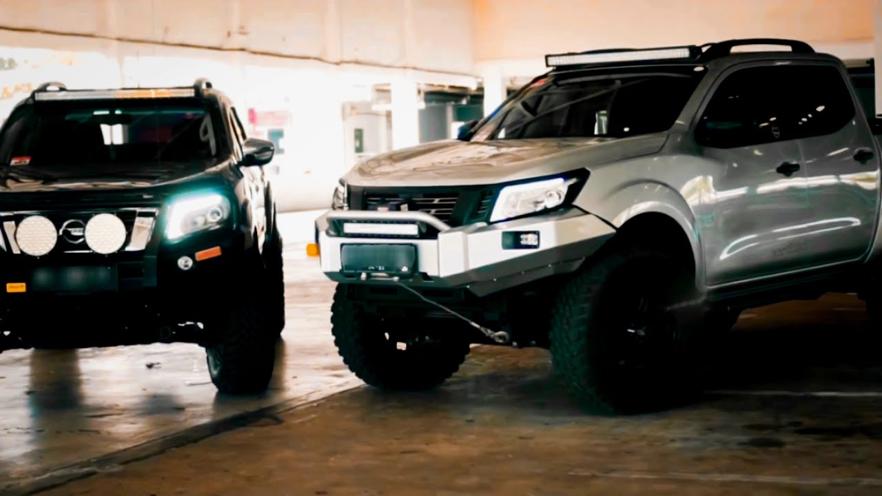 Dual Monster Nissan Navara 4WD || Double Cabin Indonesia - YouTube