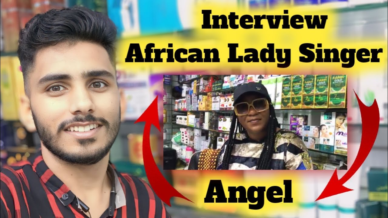 African Lady Singer Interview / African Singer singing a Song in Dera ...