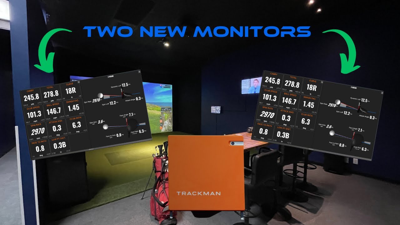 Installing Extra Screens In My Golf Simulator (Trackman TM4 Golf ...