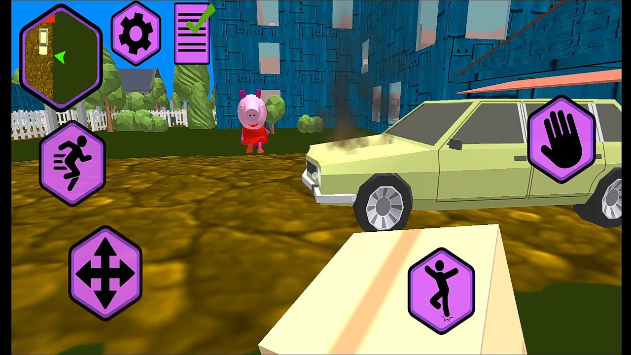 Piggy Neighbor Family Escape Obby House 3D Gameplay Level 7 - YouTube