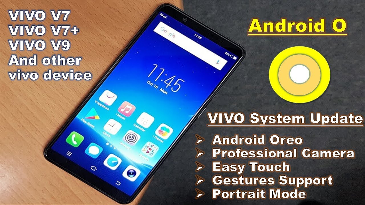 #Vivo system update | Android OREO | Lots of new feature | Video ...