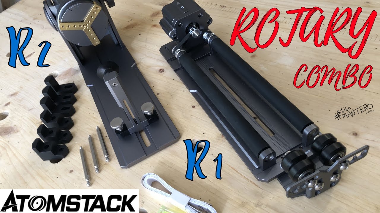 ATOMSTACK Rotary R1 R2 - YouTube