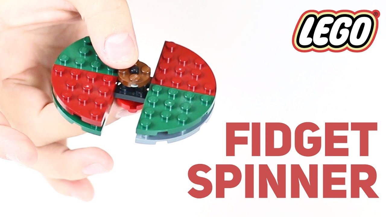 How to make LEGO FIDGET SPINNER - YouTube