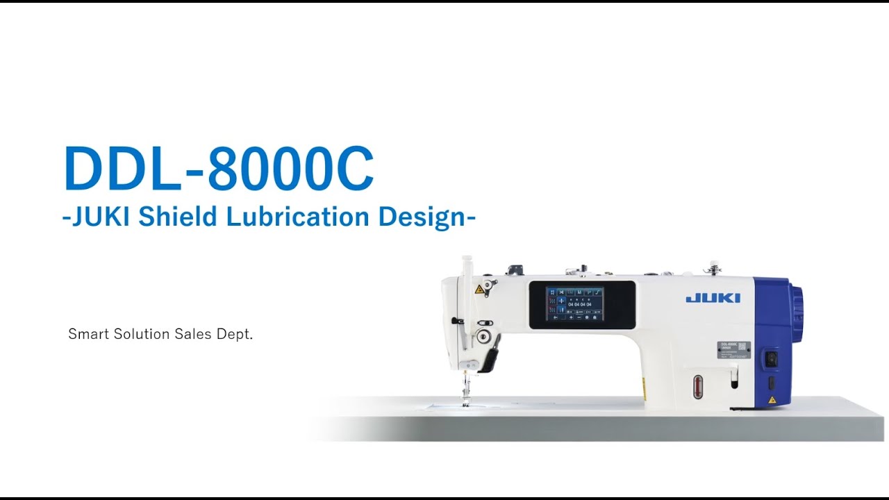 DDL-8000C JUKI Shield Lubrication Design | Block Oil Leaks - YouTube