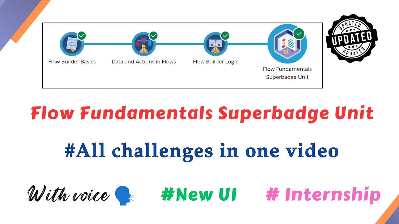 Flow Fundamentals Superbadge Unit || All Challenges in One video ...