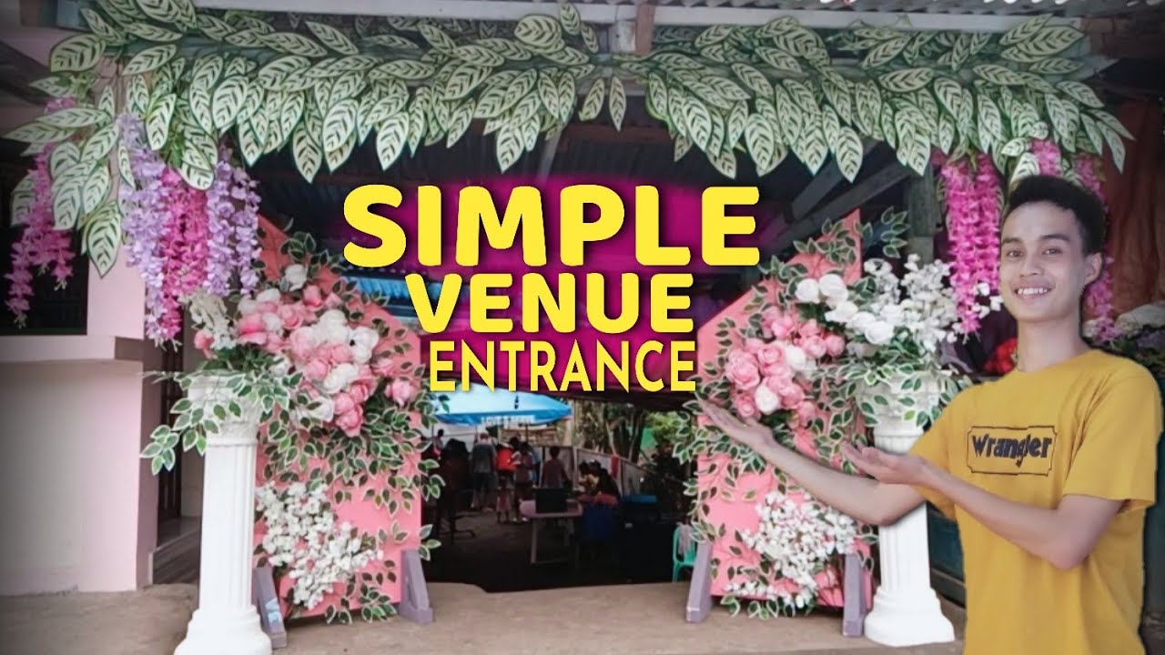 2 Simple Arch Decoration Ideas at Home | Arch Entrance Design - YouTube