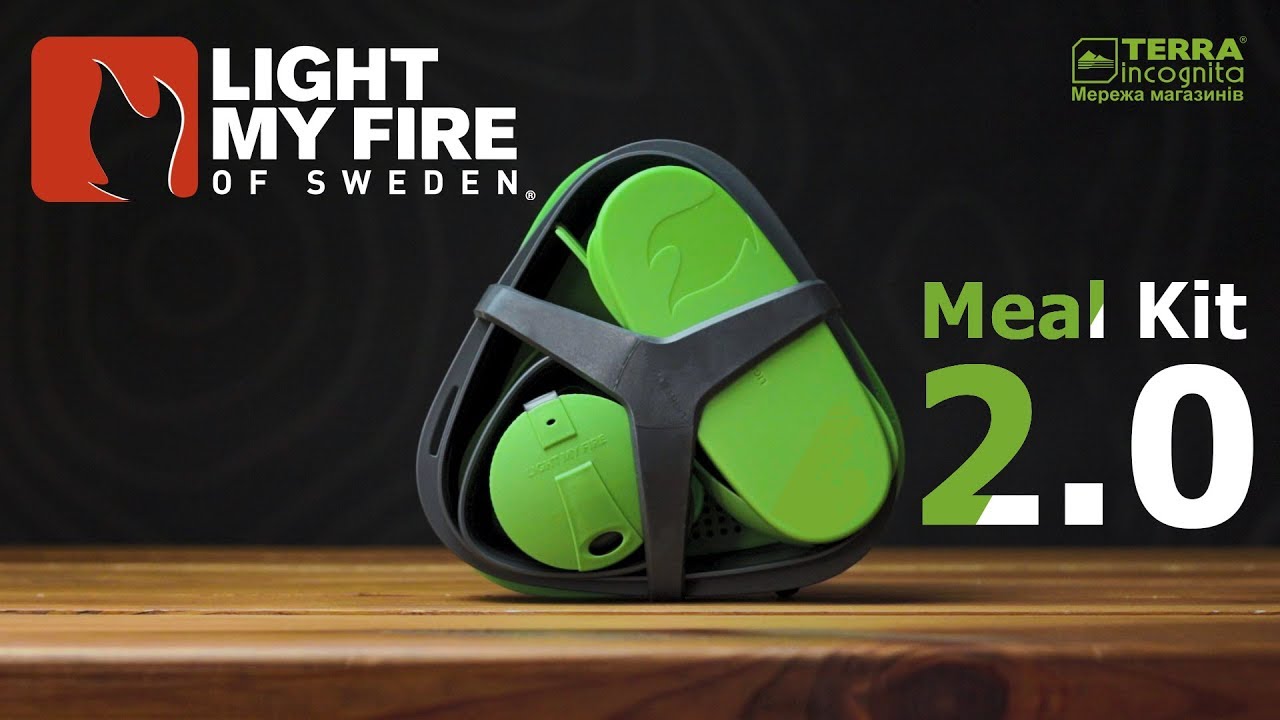 Набір посуду Light My Fire Mealkit 2.0 - YouTube