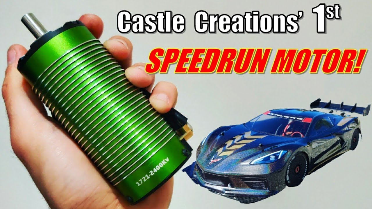New CRAZY Speedrun Motor! Castle Creations 1721 2400kv! - YouTube