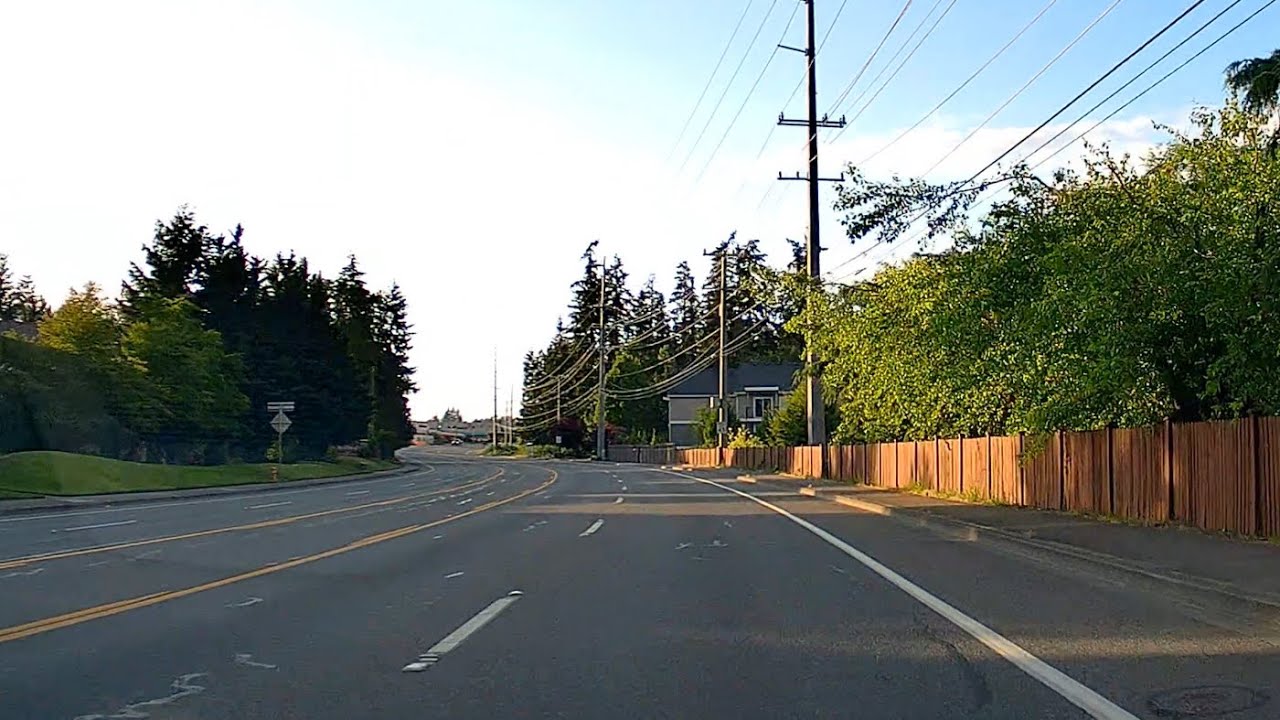 the Bothell–Everett Highway leisure drive (Washington state route 527 ...