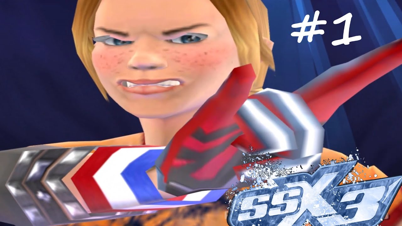SSX 3 - Allegra ~ #1 | Snow Jam and Metro City - YouTube