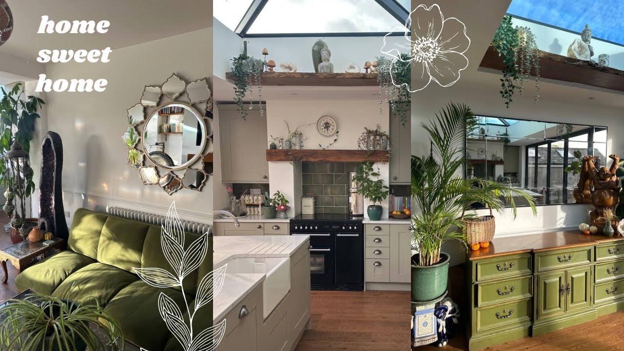 house & garden tour 🏡⊹ ࣪°｡⋆⸜ 🌷♡ - YouTube
