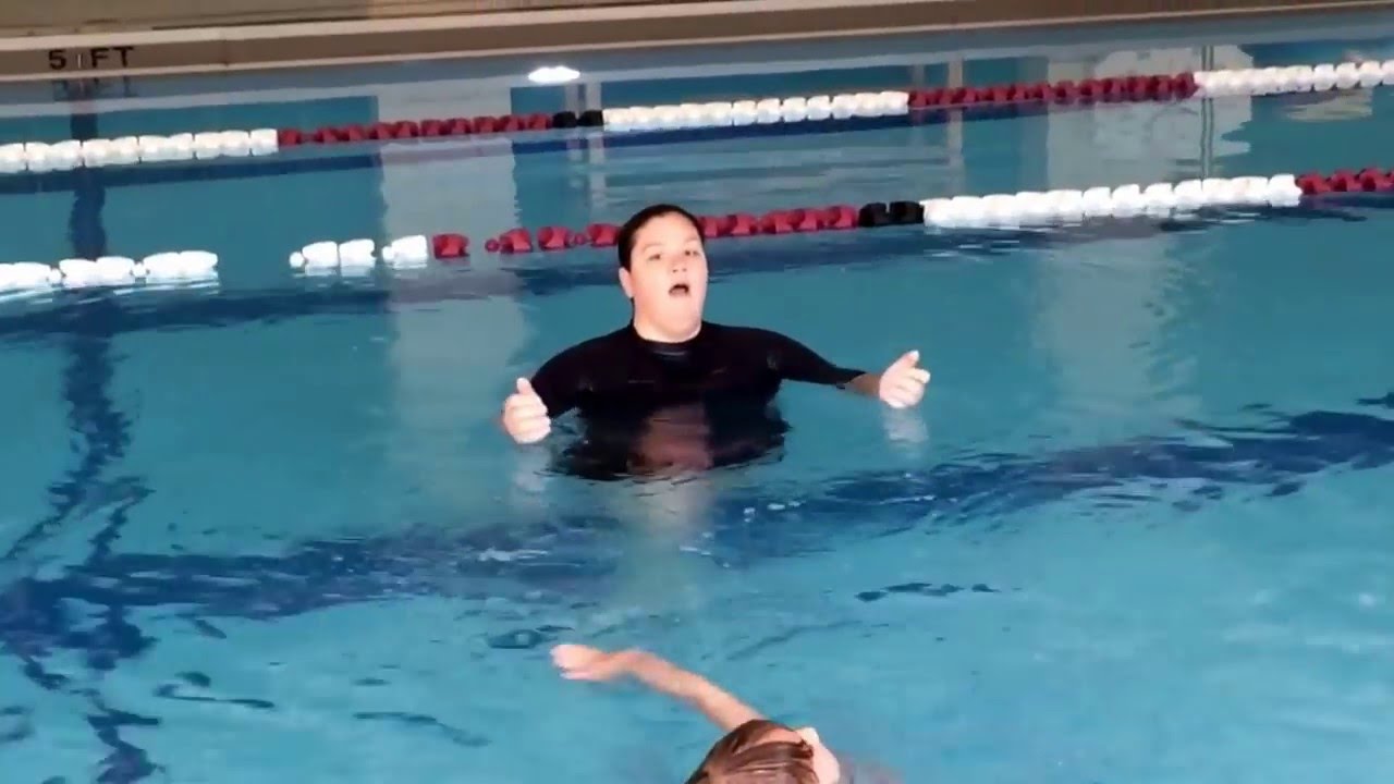 Madeline at swim, May 15, 2016 - YouTube