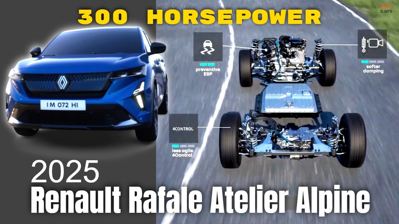 2025 Renault Rafale Atelier Alpine With 300 Horsepower - YouTube