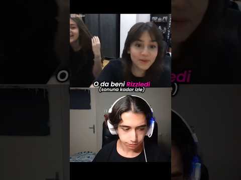 Sonda o da bana Rizz yaptı.. 🧏🏻 #rizz #omegle