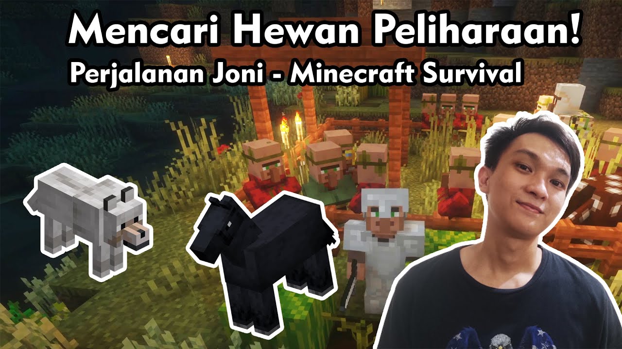 Mencari Hewan Peliharaan - Minecraft Survival - YouTube