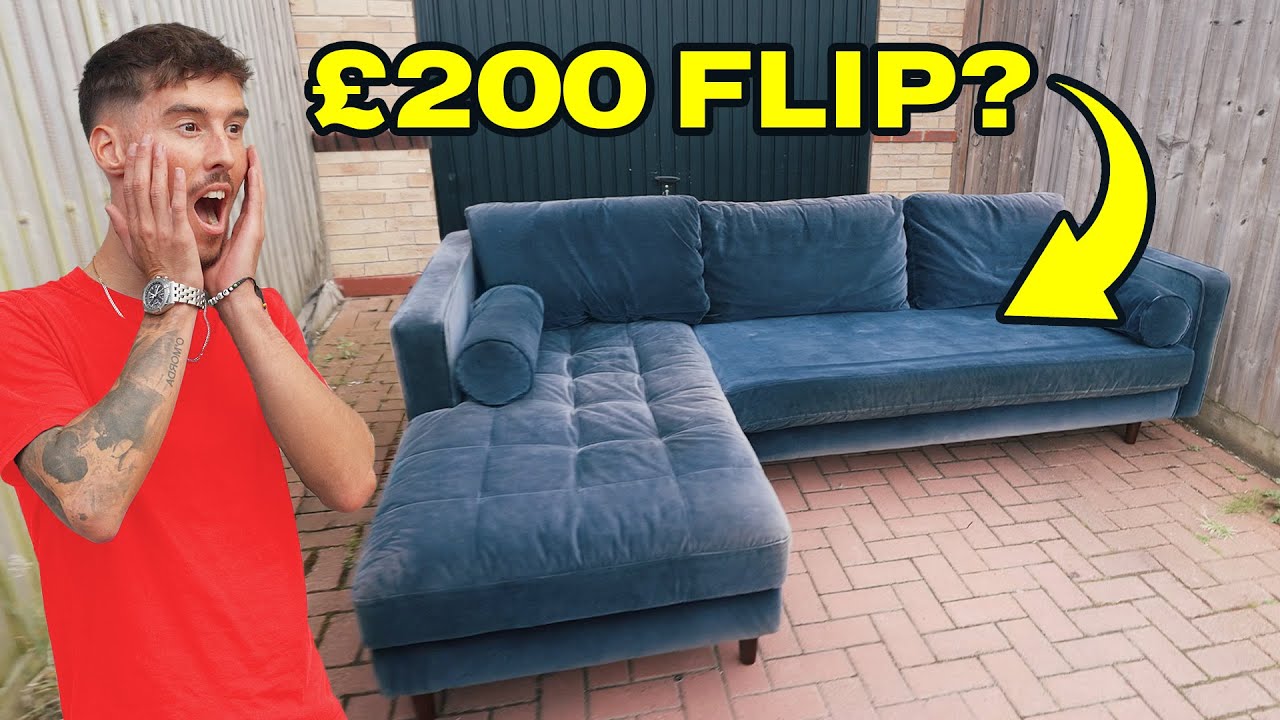 ZERO TO £100K: THE ULTIMATE SOFA FLIPPING CHALLENGE PART 2! - YouTube