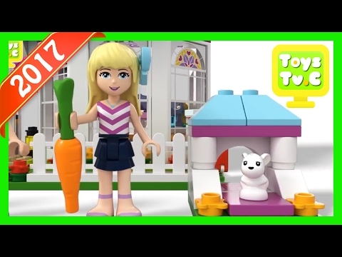 Best Of Toys For Kids 🐭 LEGO 👯 Friends Stephanie's House 💖 New Toys 2017 [Mr Otant]