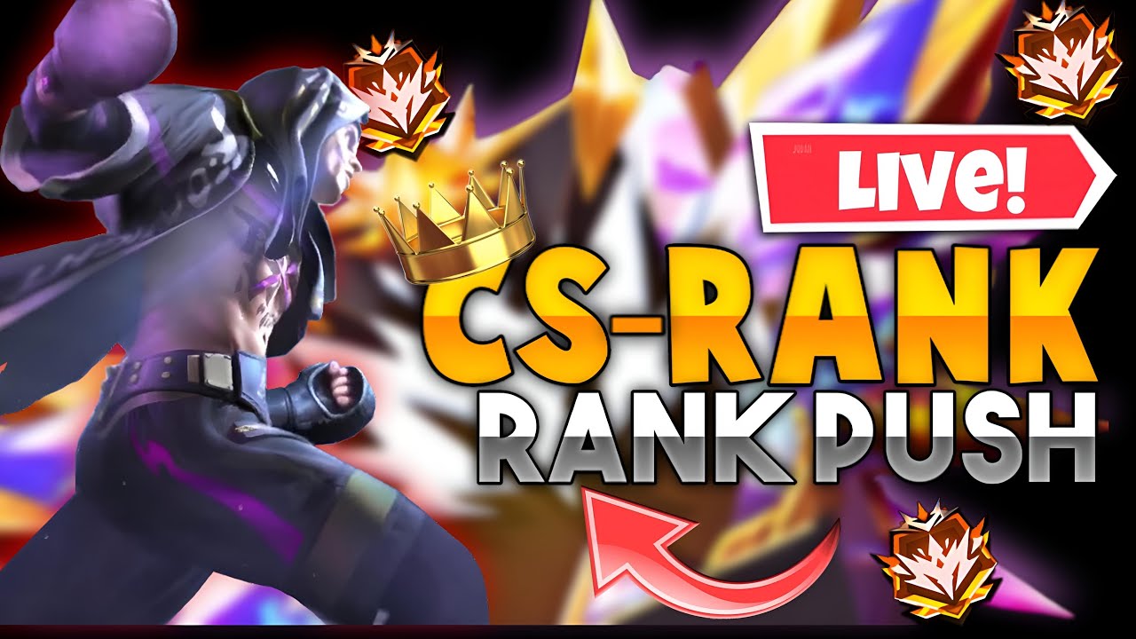 🔴[Live] CS-Ranked Rank Push🤩Dominating Top Grandmaster Players🤬-Garena ...
