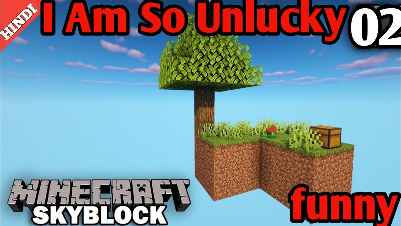 I Am So Unlucky In Minecraft Skyblock | वाट लग गई आज | 💯🔥😱 - YouTube