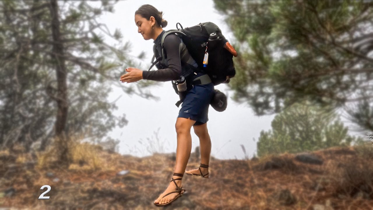 Day 2 Running in Rarámuri Sandals - YouTube