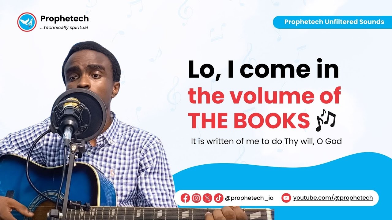 A Song from Heaven | To do Thy will O God | Prophetech Unfiltered Sounds - YouTube