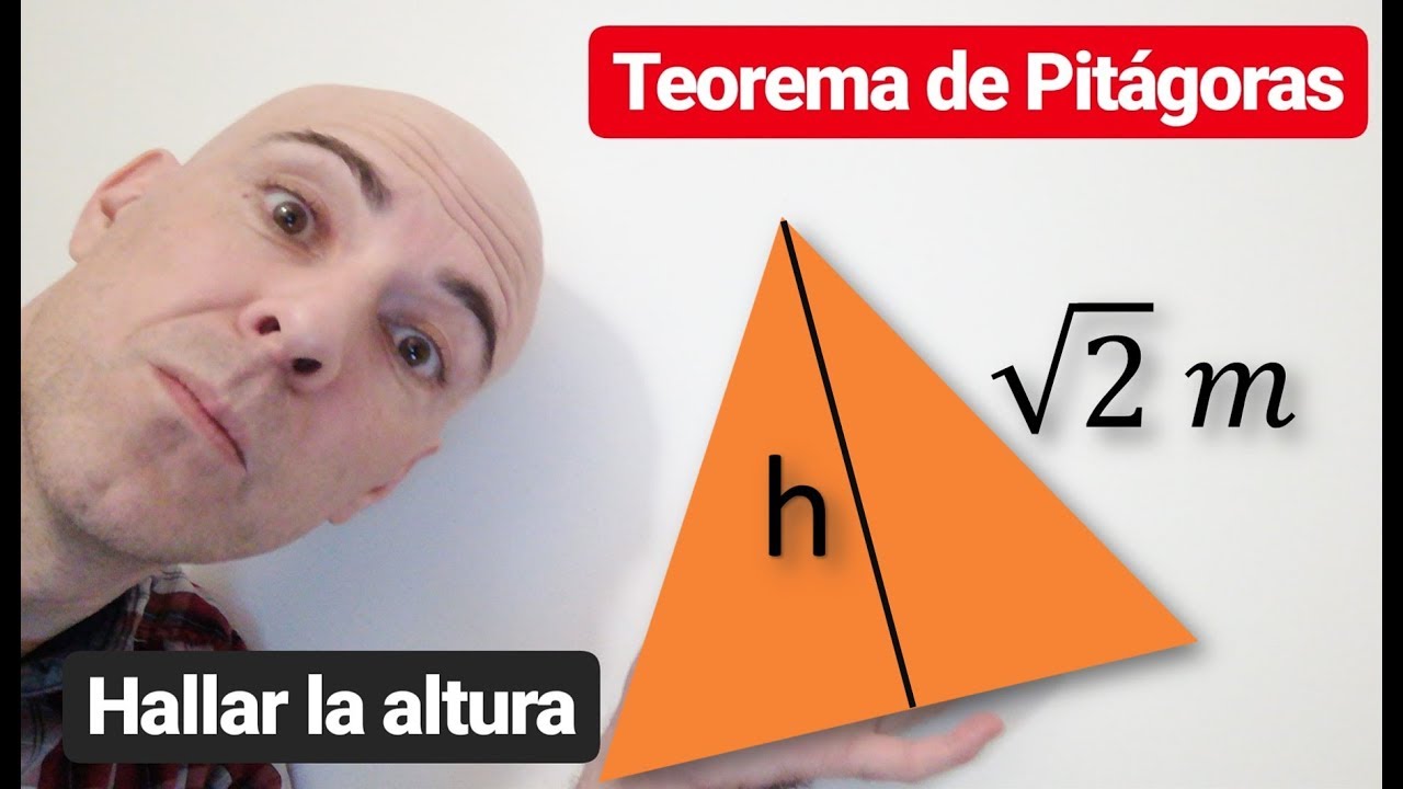 EJERCICIOS TEOREMA DE PITÁGORAS. Hallar la altura de un triángulo ...