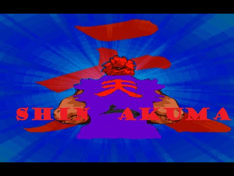 Street Fighter Alpha 3 MAX (PSP) Shin Akuma Arcade