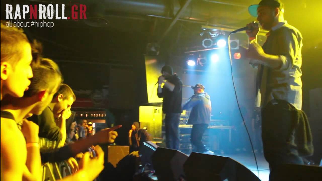 Athens Finest Εδω ειναι Rap Live @ THHF 2013 (Rapnroll.gr) - YouTube