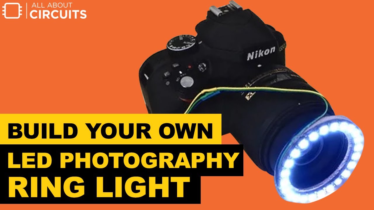 Build Your Own LED Photography Ring Light - YouTube
