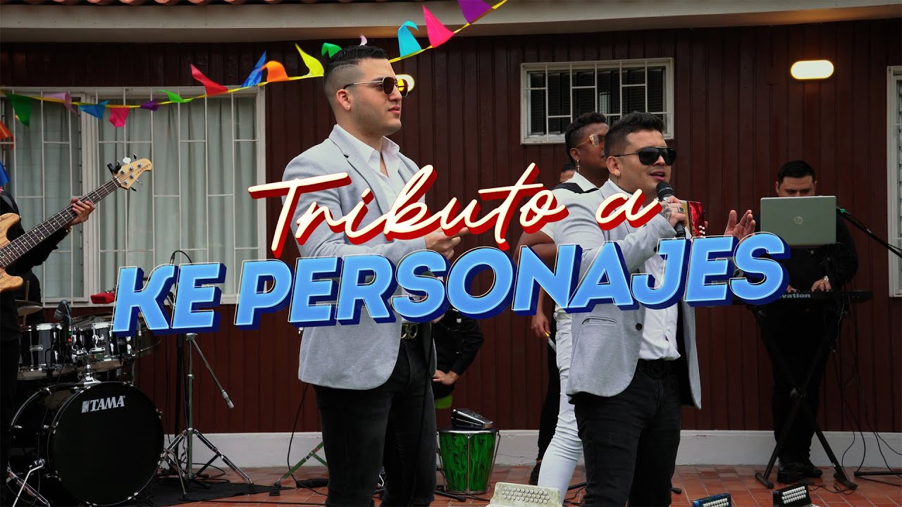 Tributo a Ke Personajes - Los Capos de Colombia (Sesión En Vivo) - YouTube