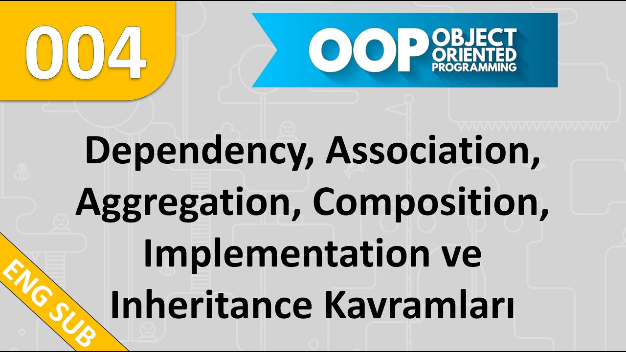 004 - Dependency, Association, Aggregation, Composition, Implementation ...