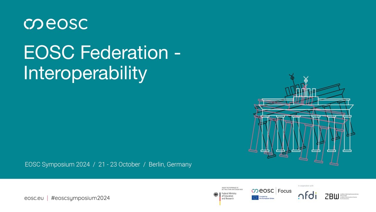 EOSC Symposium | Breakout | EOSC Federation - Interoperability - YouTube