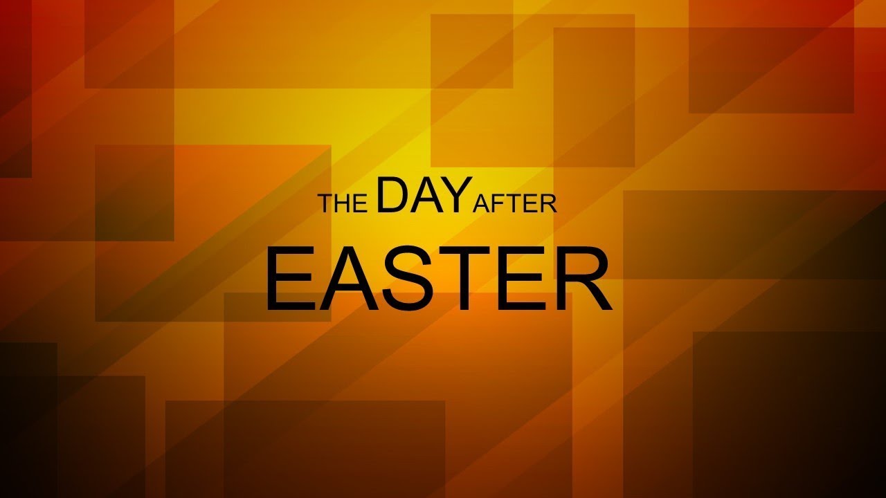 The Day After Easter - Bertrand Waynick - 4/28/19 - YouTube