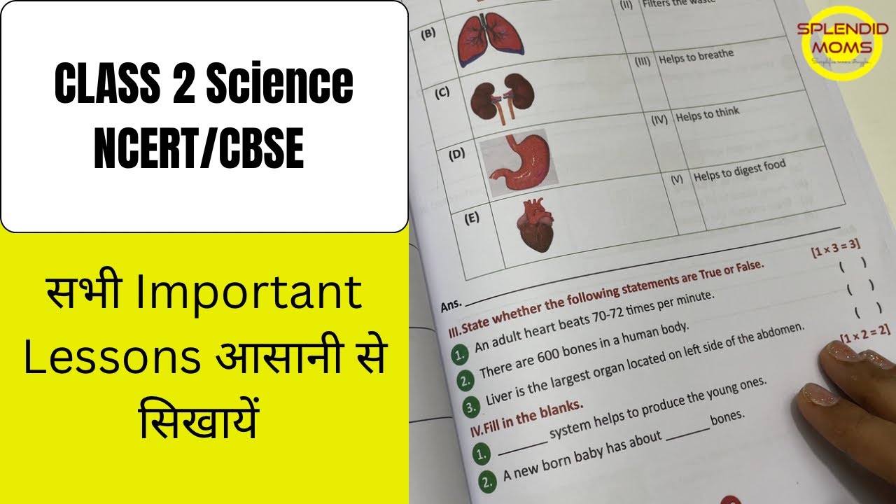 Class 2 Science NCERT/CBSE Workbook with All chapter practice papers ...