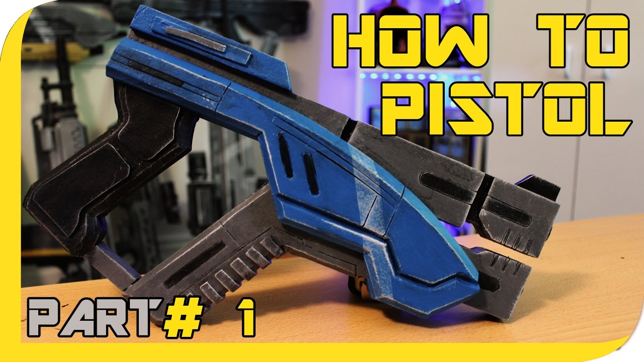 HOW TO: Mass Effect Andromeda Predator pistol Cosplay Prop - Part 1 ...