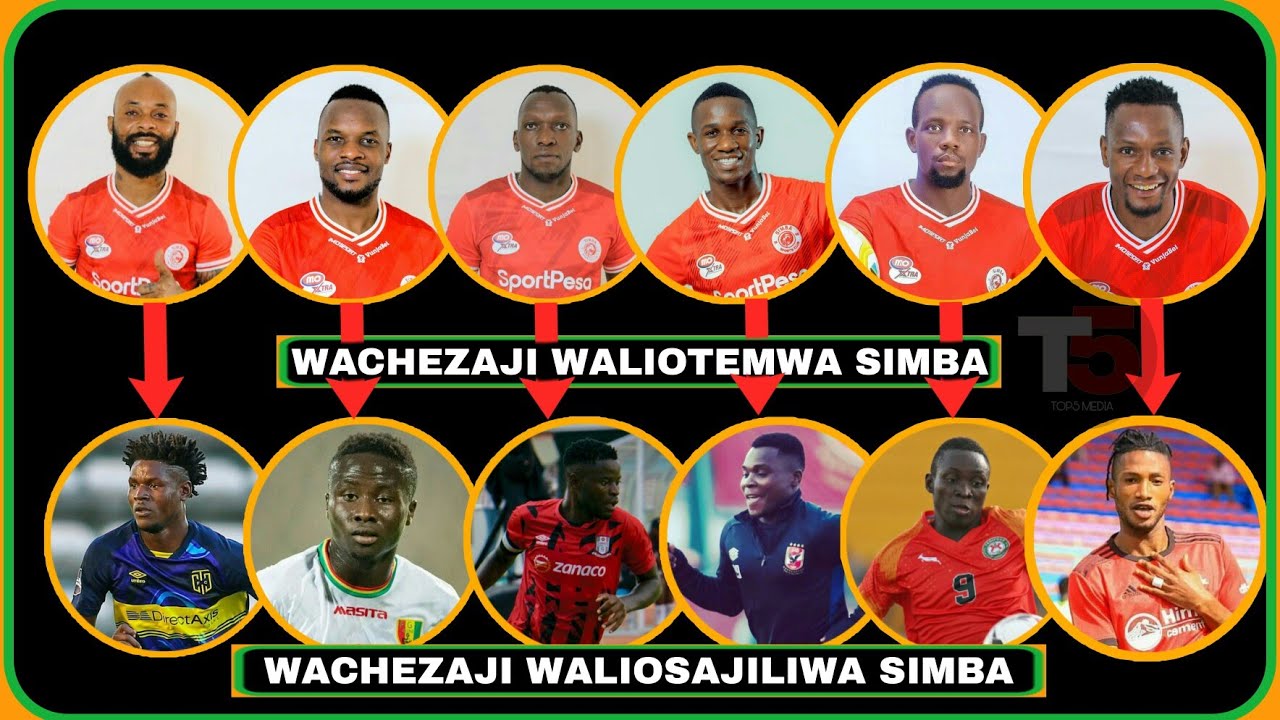 Simba Yatangaza Orodha ya Wachezaji 8 Wapya Wakigeni Waliosajiliwa na ...