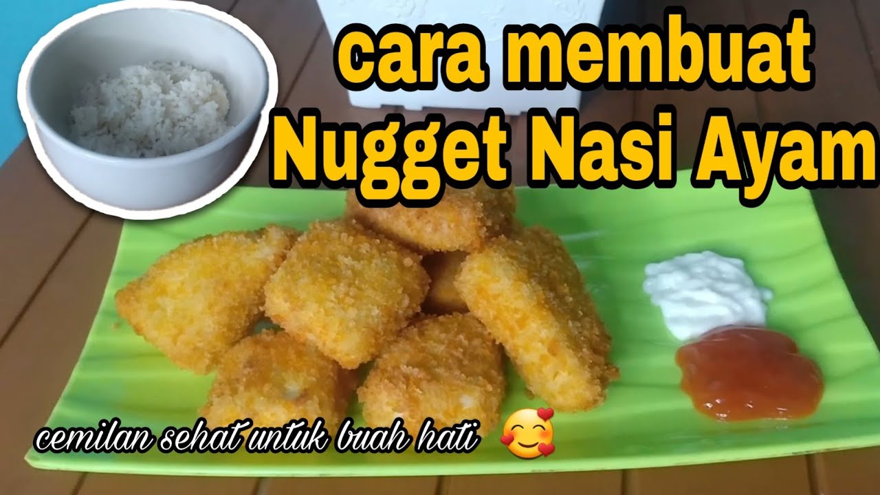 Cara Membuat Nugget Nasi Ayam - YouTube