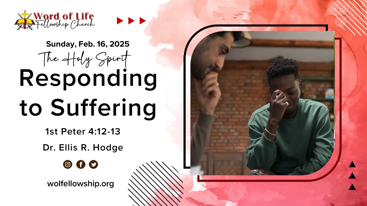 Responding to Suffering || Dr. Ellis R. Hodge - YouTube