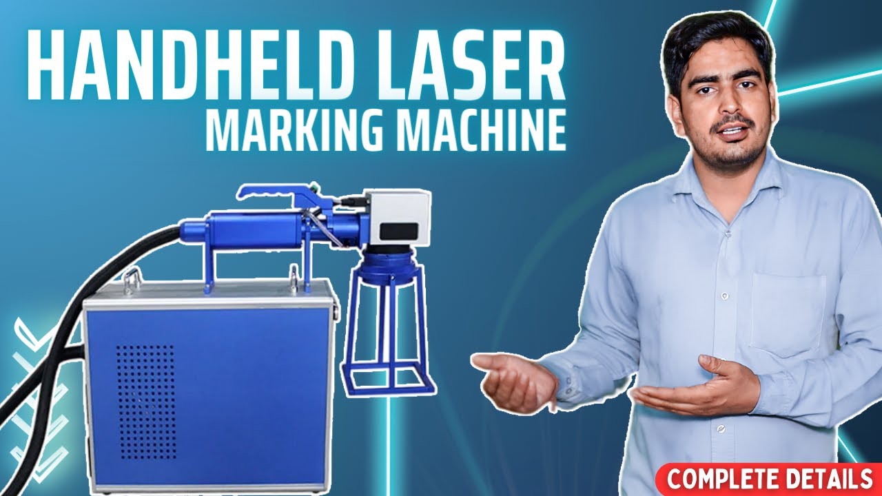 Handheld Laser Marking Machine - YouTube