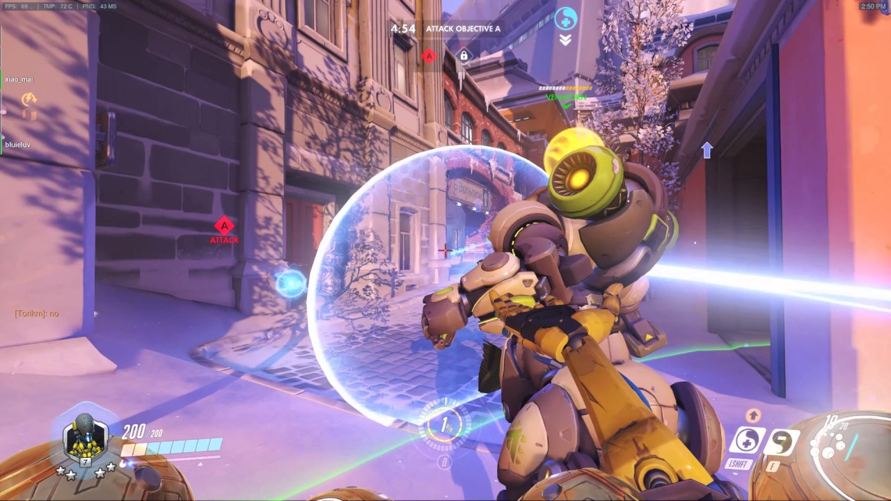 OVERWATCH | 1 Minute All Support Match - YouTube