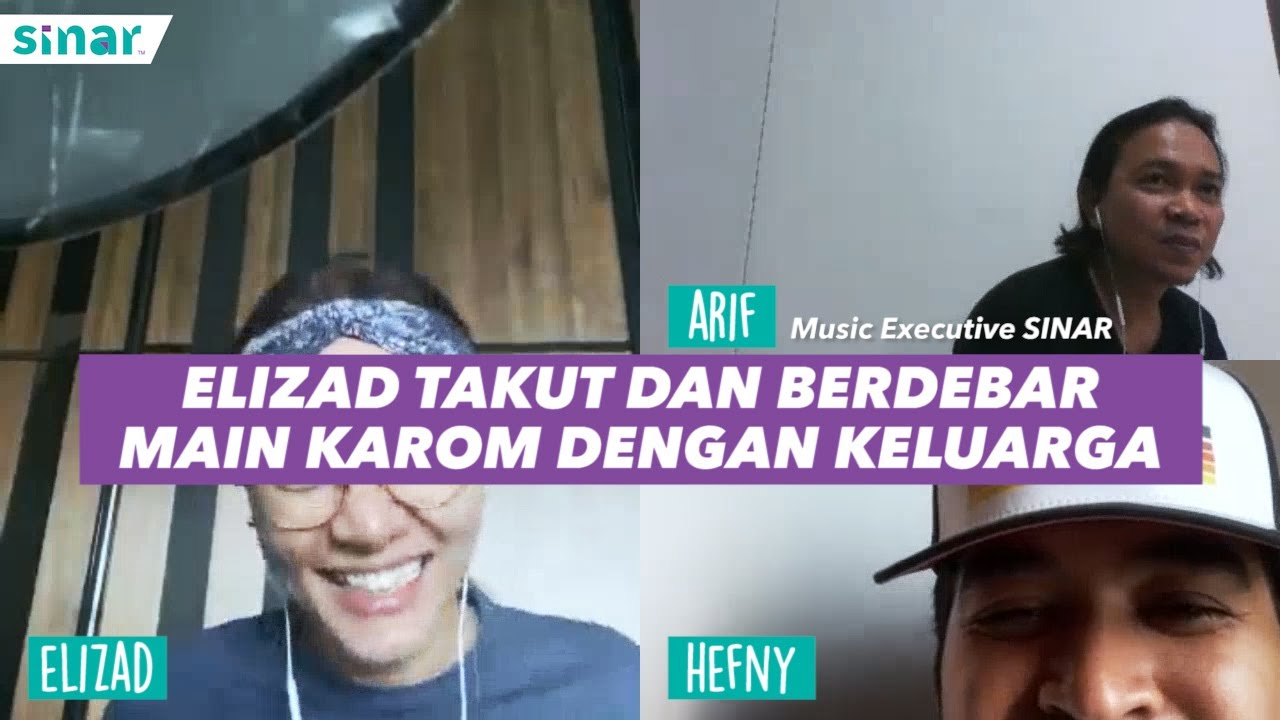 Duo SINAR - Elizad Kongsi Pengalaman Main Karom - YouTube