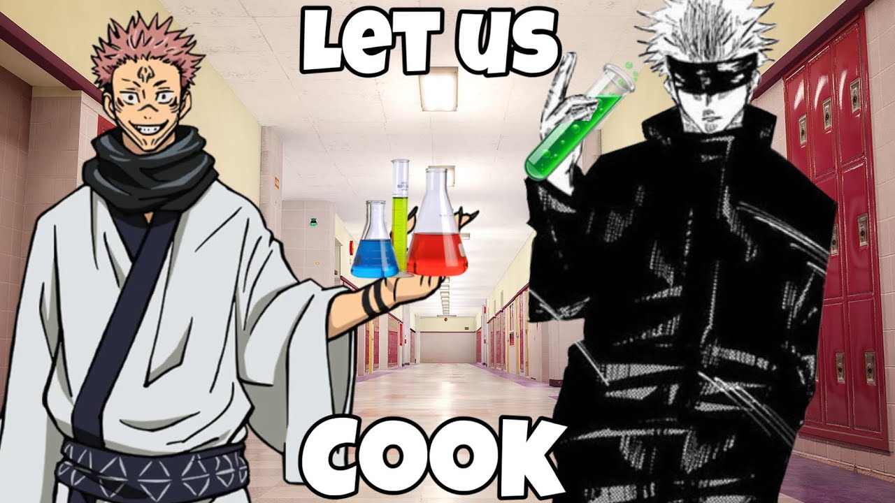 Gojo and Sukuna Do A Science Project - YouTube