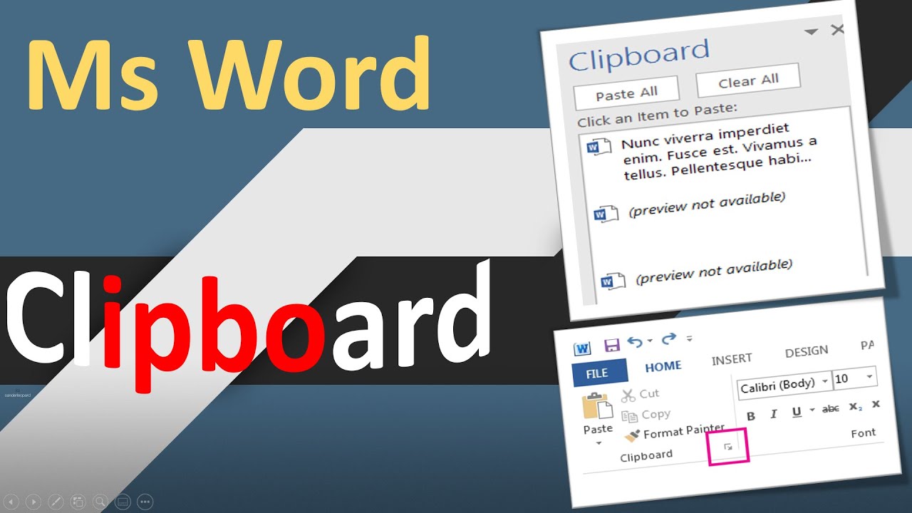 How To Paste A Copied Cut Text Using Clipboard In MS Word 2019 2016 2013 2010 In Hindi how-to-paste-a-copied-cut-text-using-clipboard-in-ms-word-2019-2016-2013-2010-in-hindi