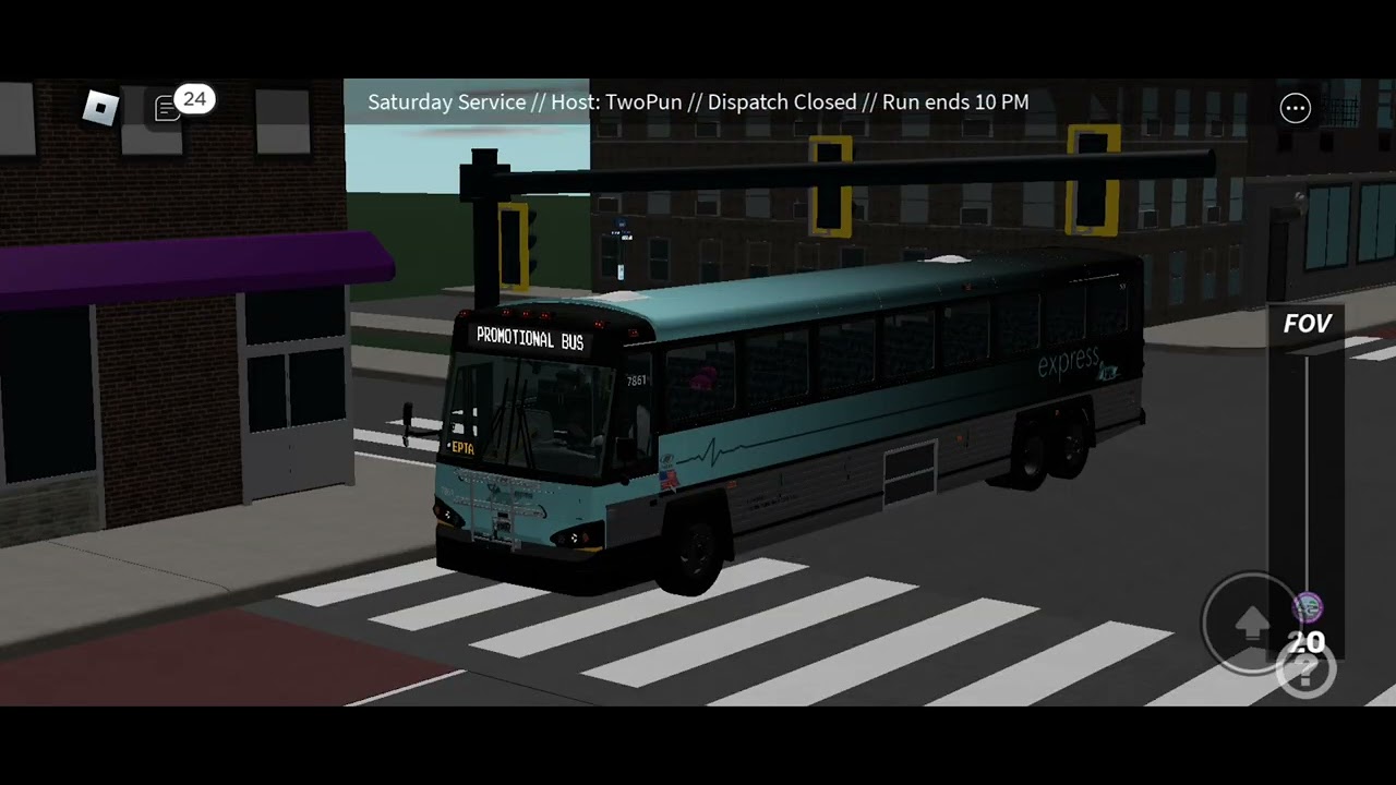 EPTA/WTA Roblox bus action - YouTube