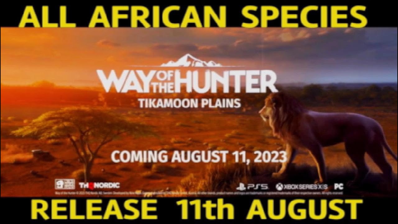 TIKAMOON PLAINS WOTH ALL NEW AFRICA MAP SPECIES, Release date Way of ...