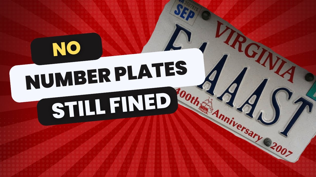 Can blurred number plates save you from a fine? - YouTube