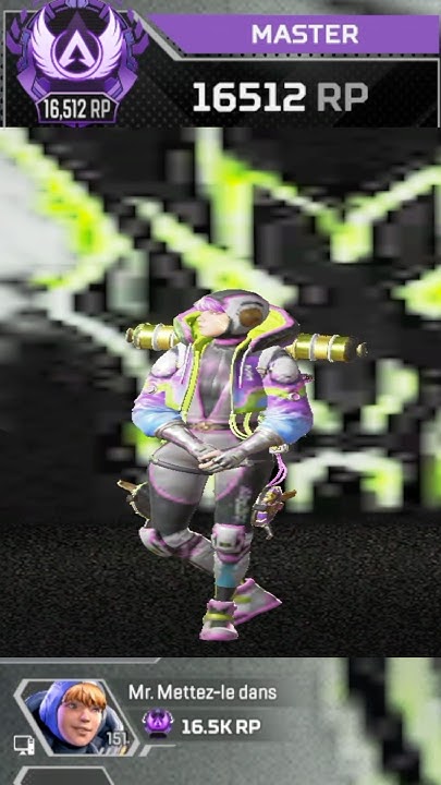 Solo queue to masters Wattson only is finished #apexlegends #apex - YouTube